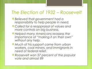 Chapter 22: The Crash and Depression | PPT