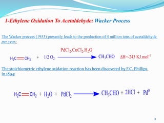 OXIDATION OF OLEFINS | PPTX | Chemistry | Science