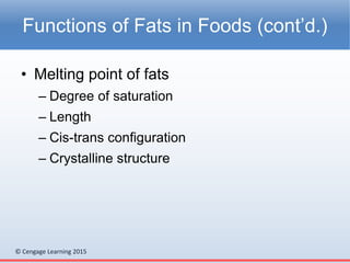 Chapter 22 - Fats and Oils | PPTX