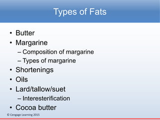 Chapter 22 - Fats and Oils | PPTX