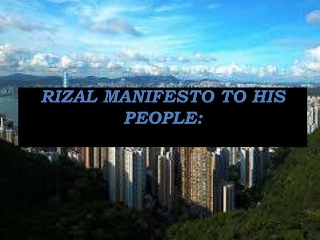 Rizal Report Chapter 22 | PPTX