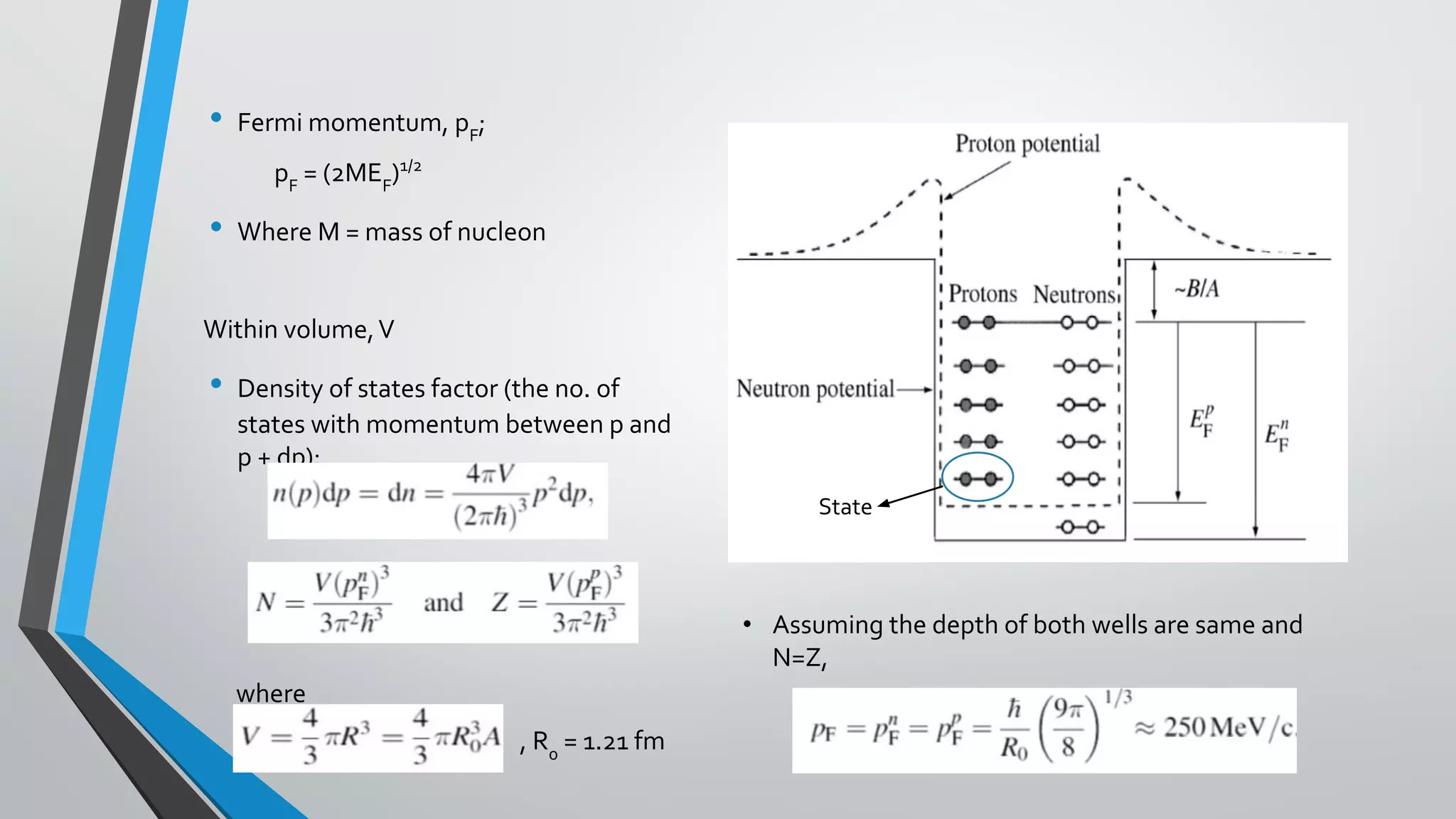 Fermi Gas Model | PDF