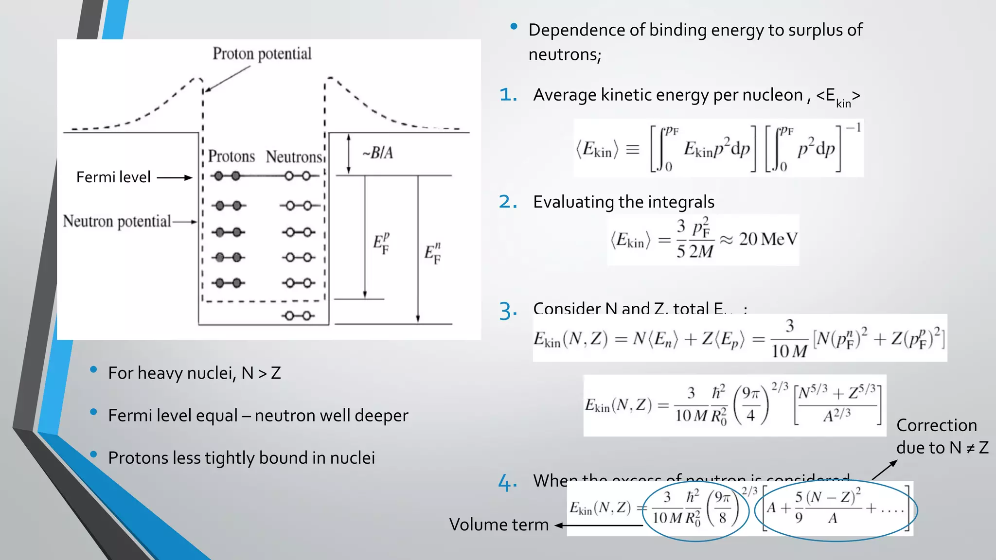 Fermi Gas Model | PDF