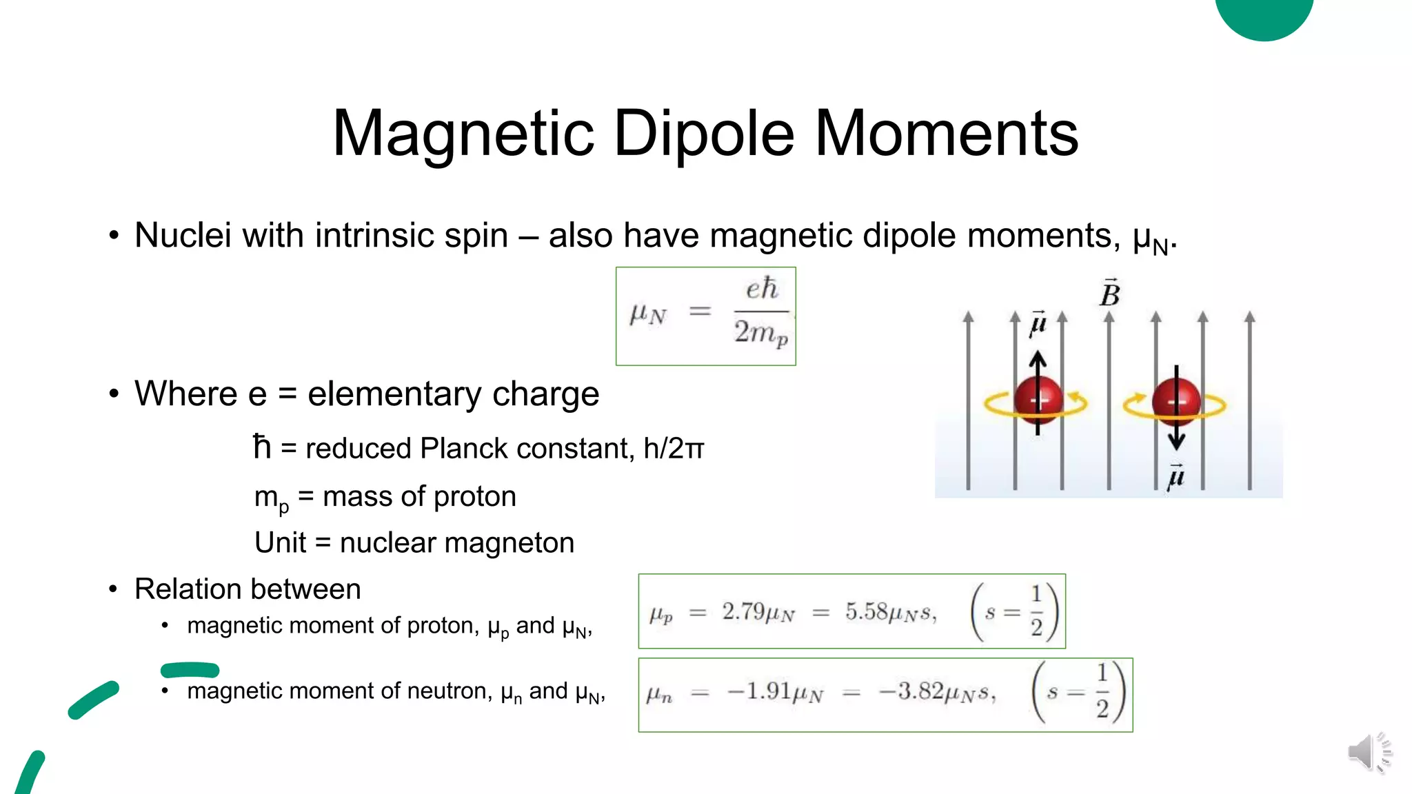 Electromagnetic moments of the nucleus | PPTX