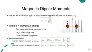 Electromagnetic moments of the nucleus | PPTX
