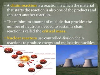 Chapter 22.4 : Nuclear Fission and Nuclear Fusion | PPTX