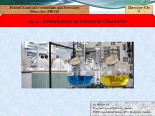 Chapter 22 industrial chemistry | PPTX