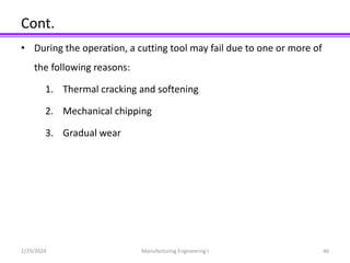 Traditional Machining Processes presentation | PPTX