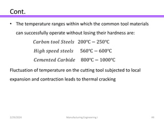 Traditional Machining Processes presentation | PPTX