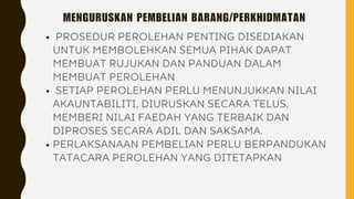 Procurement administration Chapter. 2 | PDF