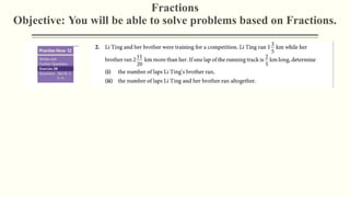 Chapter 2 exercise (2B) fractionssssssss.pptx | Free Download