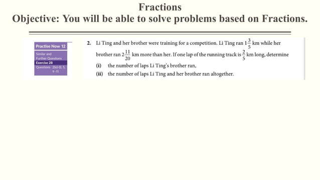 Chapter 2 exercise (2B) fractionssssssss.pptx