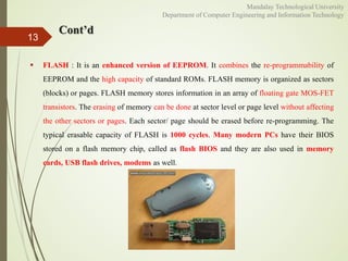 Introduction to Embedded System I : Chapter 2 (2nd portion) | PPTX