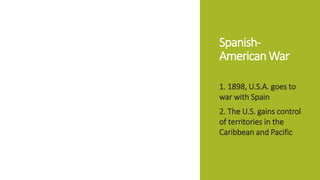 Chapter 22: America as a World Power | PPTX | Death, Injury, or ...