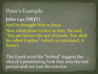 Chapter 22 Peter | PPTX