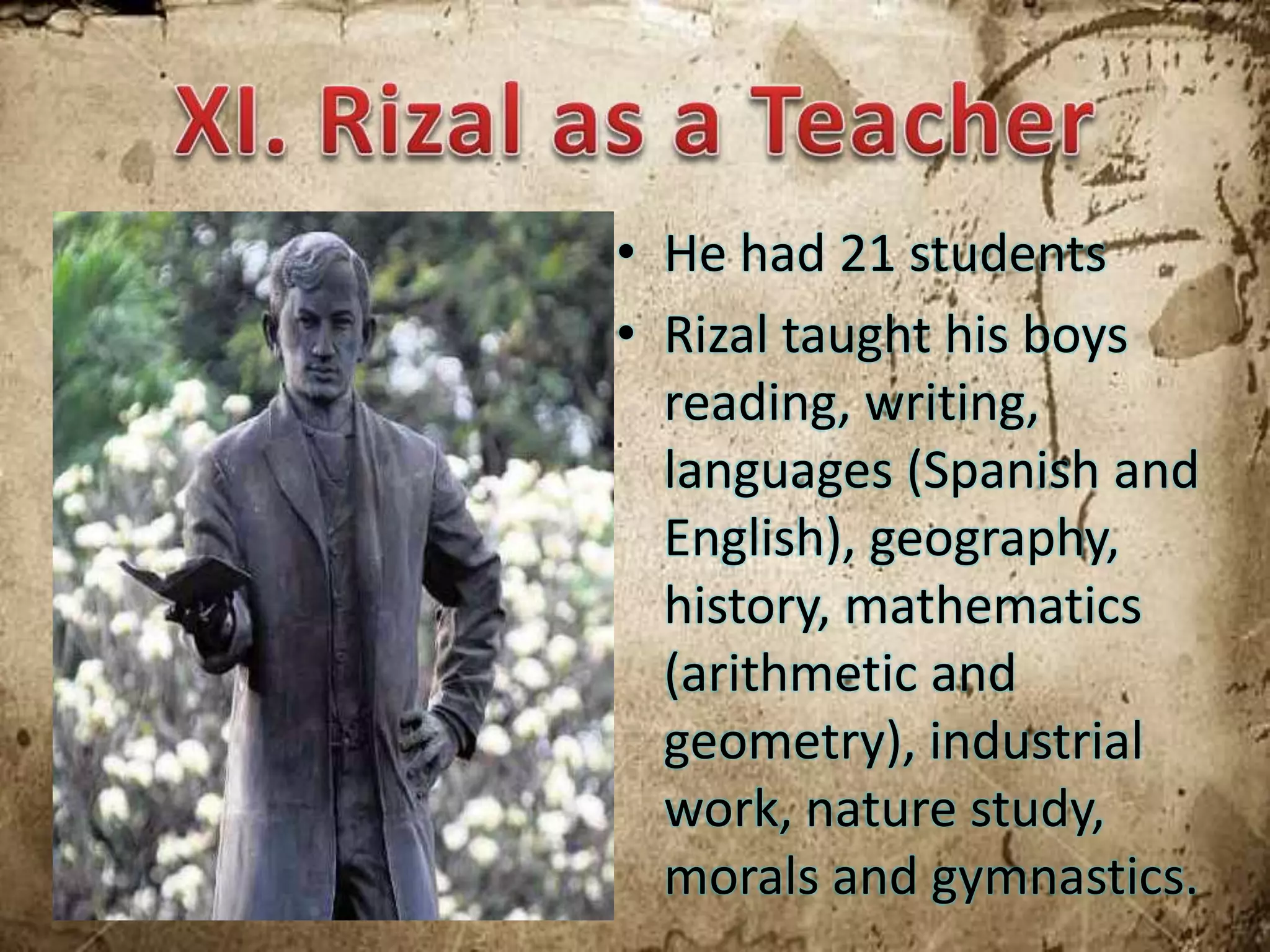 Rizal Chapter 22: Exile in Dapitan (Gregorio F. Zaide) | PPTX