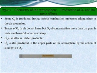 Chapter 23 environmental chemistry | PPTX