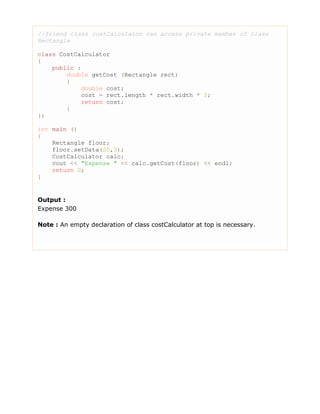 Chapter23 friend-function-friend-class | PDF