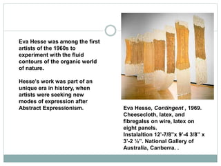 Art Process Hesse Contingent 1969