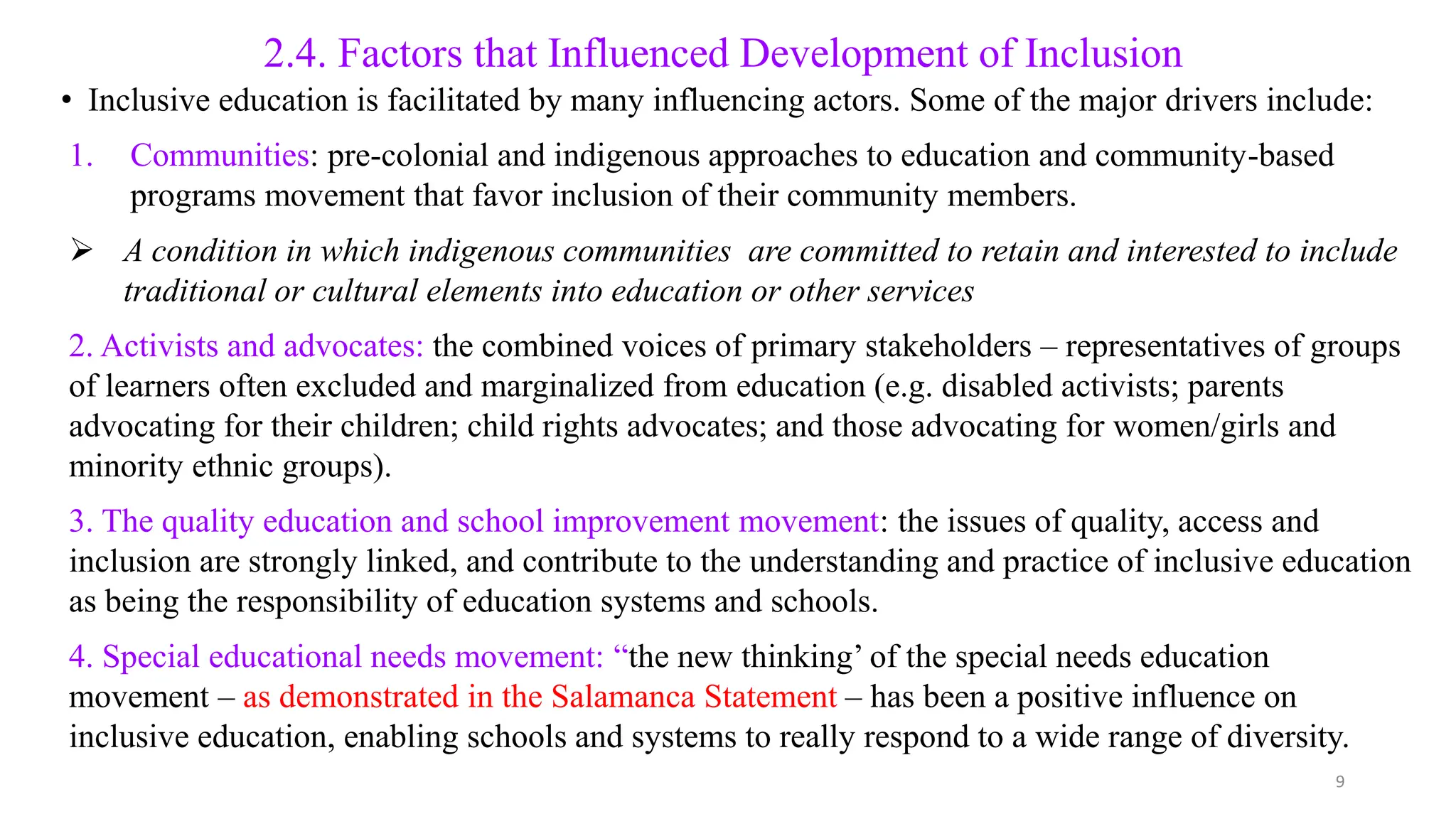 Chapter 2_3_4 inclusiveness presentation.ppt | Special Needs Kids | Parenting