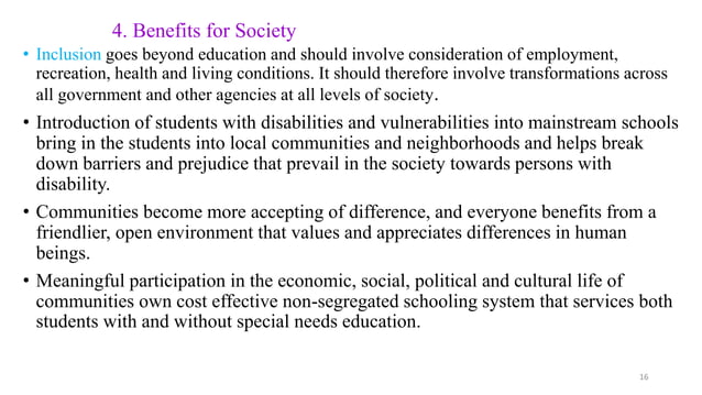 Chapter 2_3_4 inclusiveness presentation.ppt | Special Needs Kids ...