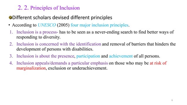 Chapter 2_3_4 inclusiveness presentation.ppt | Special Needs Kids ...