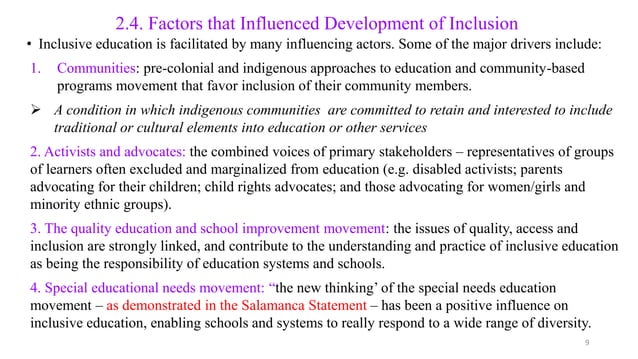 Chapter 2_3_4 inclusiveness presentation.ppt | Special Needs Kids ...