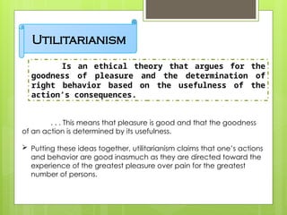Chapter 2&3 - Utilitarianism-Ethics.pptx