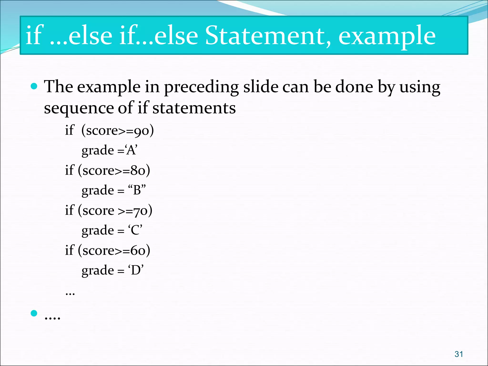 Chapter 2&3 (java fundamentals and Control Structures).ppt