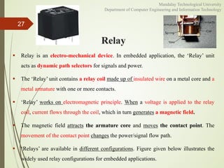 Introduction to Embedded System I : Chapter 2 (3rd portion) | PPTX