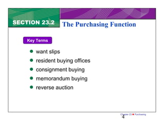 MARKETING ESSENTIAL (The Purchasing Function) | PPT