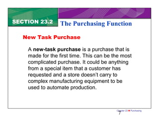 MARKETING ESSENTIAL (The Purchasing Function) | PPT