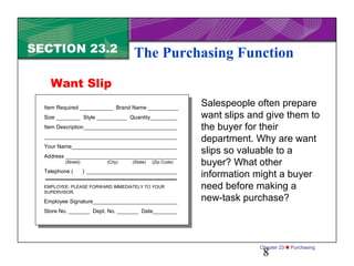 MARKETING ESSENTIAL (The Purchasing Function) | PPT