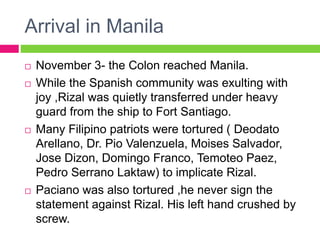 Chapter 24 Rizal's Life and Works | PPTX