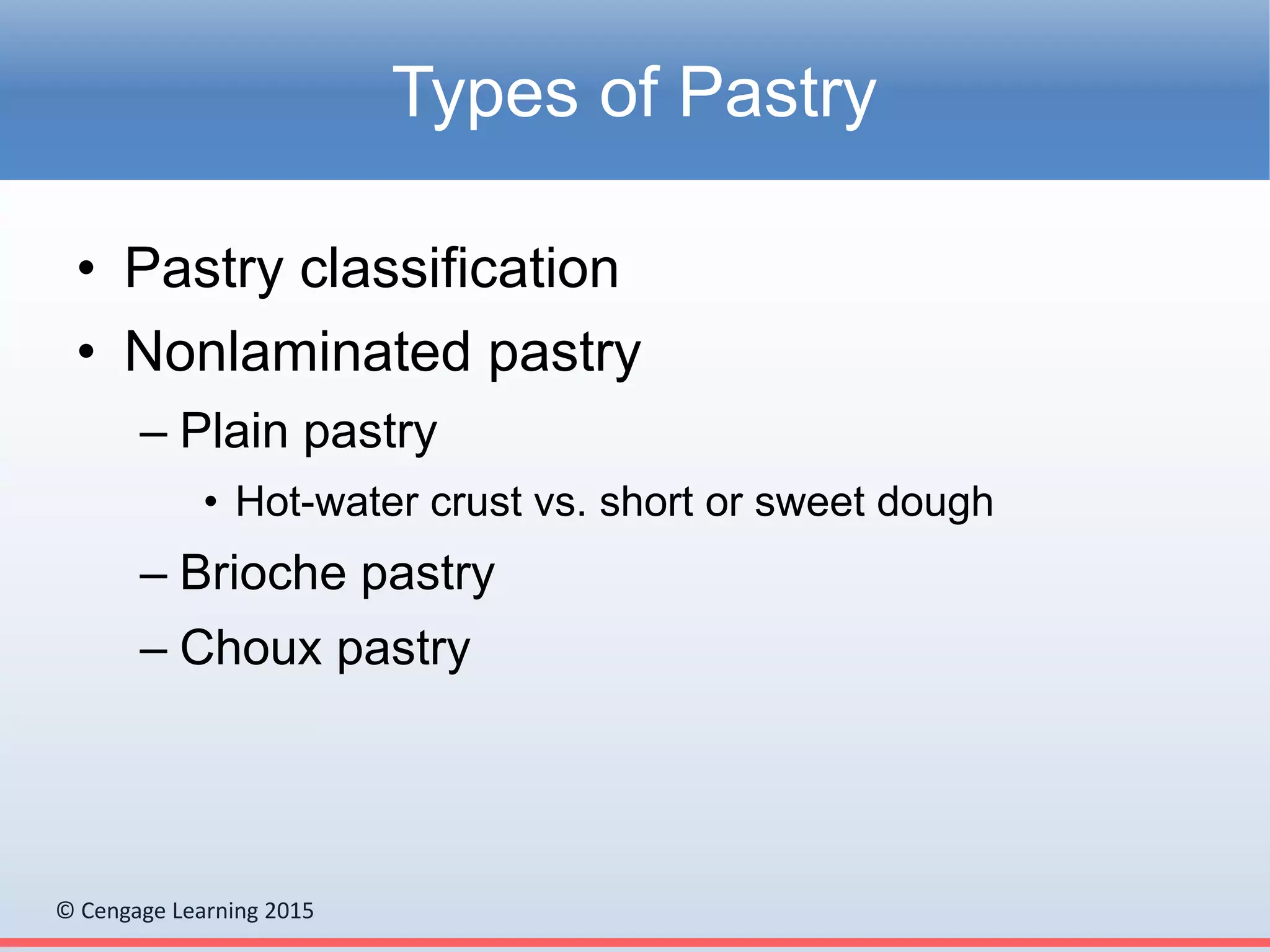 Chapter 24 - Pastries and Pies | PPTX
