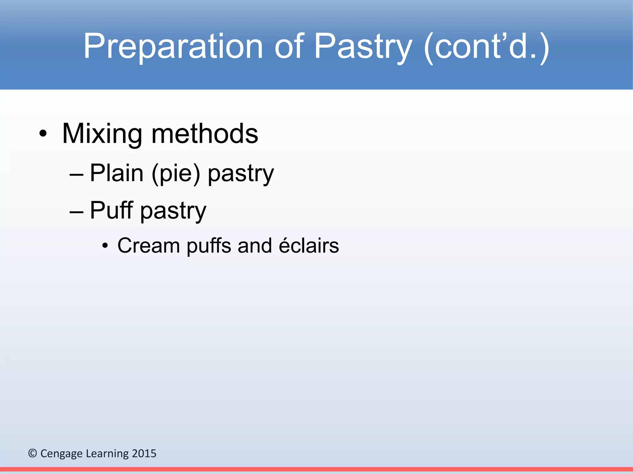 Chapter 24 - Pastries and Pies | PPTX