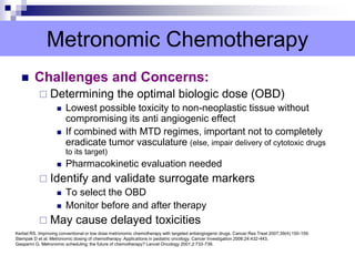 Chapter 24.3 metronomic chemotherapy | PPT