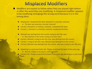 Dangling Modifiers | PPT
