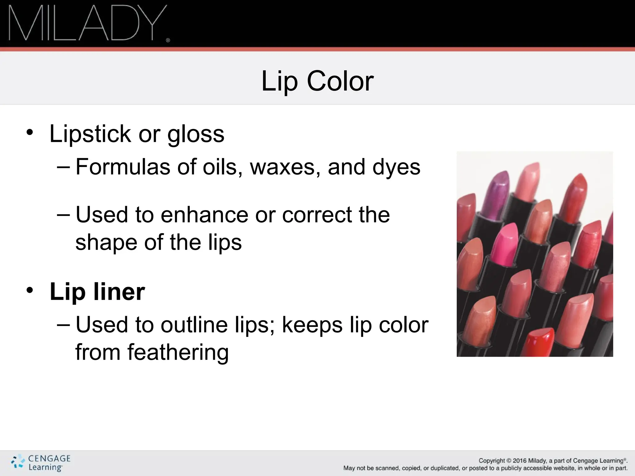 Milady Cosmetology, 12th Edition Ch. 24 Makeup | PPTX