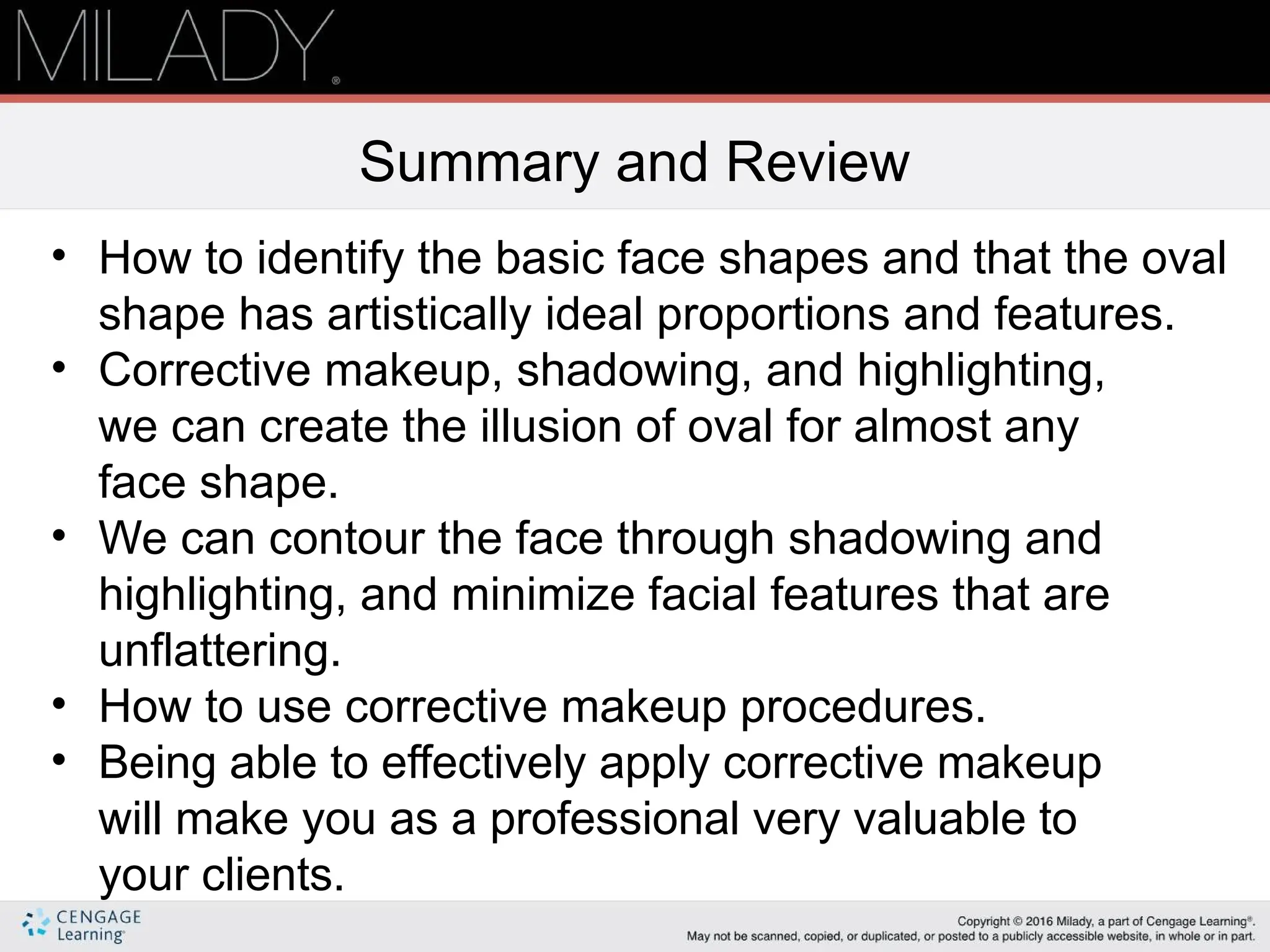 Milady Cosmetology, 12th Edition Ch. 24 Makeup | PPTX