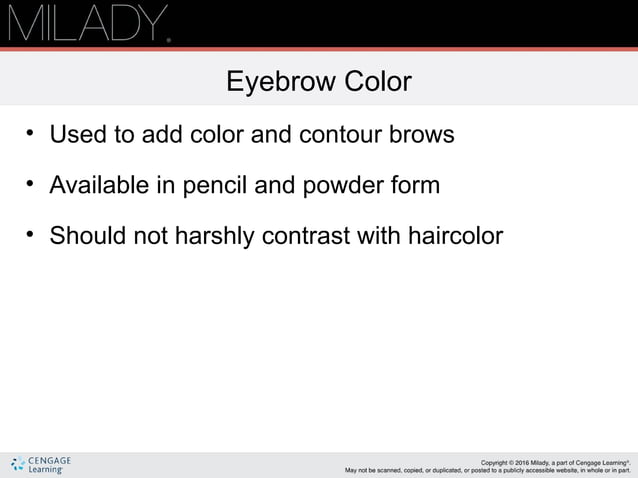 Milady Cosmetology, 12th Edition Ch. 24 Makeup | PPTX | Skin and ...
