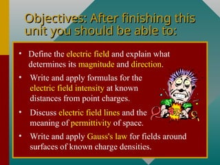 Define the magnetic field, discussing magnetic poles and flux lines.ppt