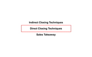 Chapter 24 - Closing (The SMART Sales System) | PPT