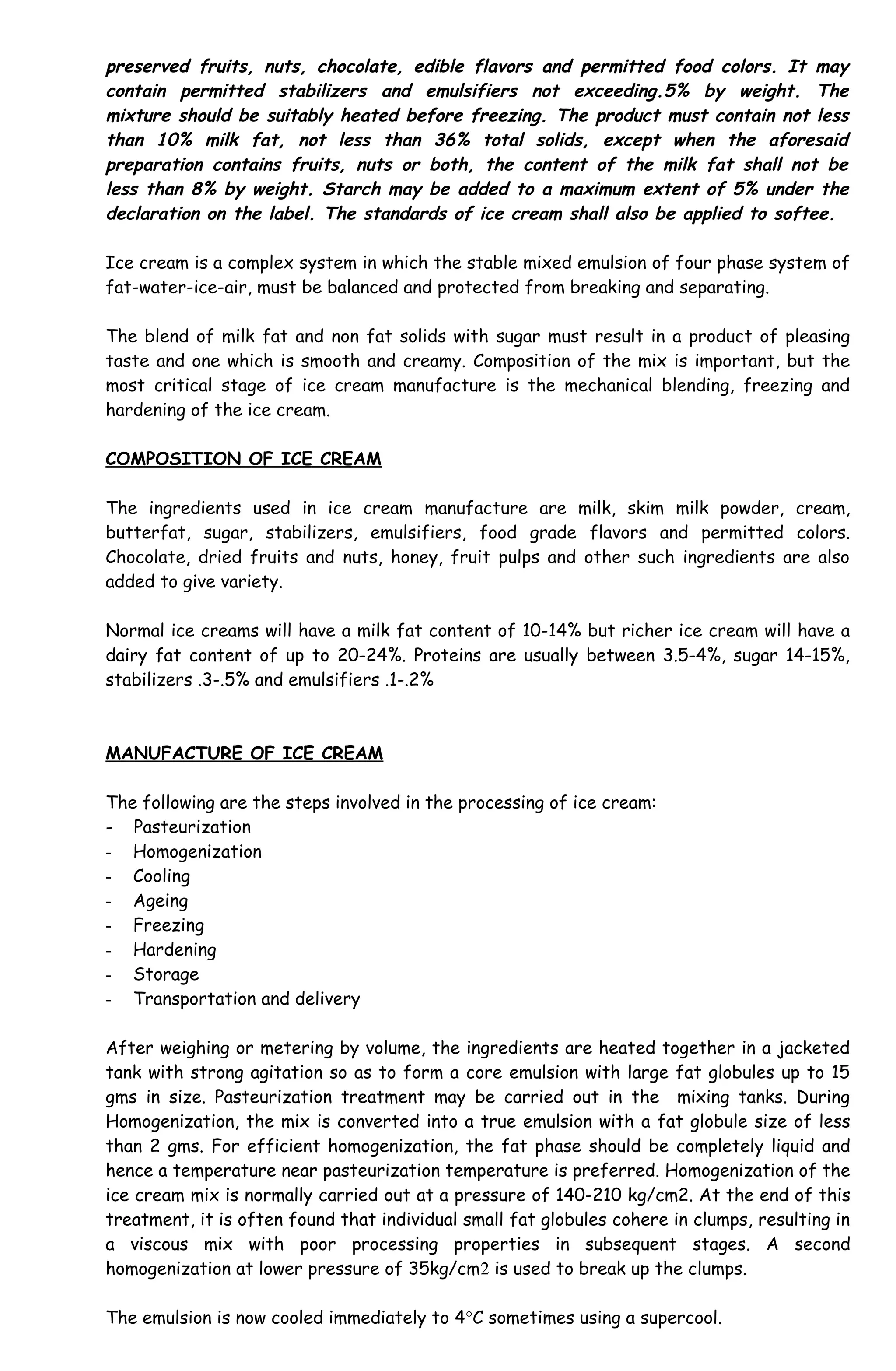 Chapter 24 frozen desserts | DOC