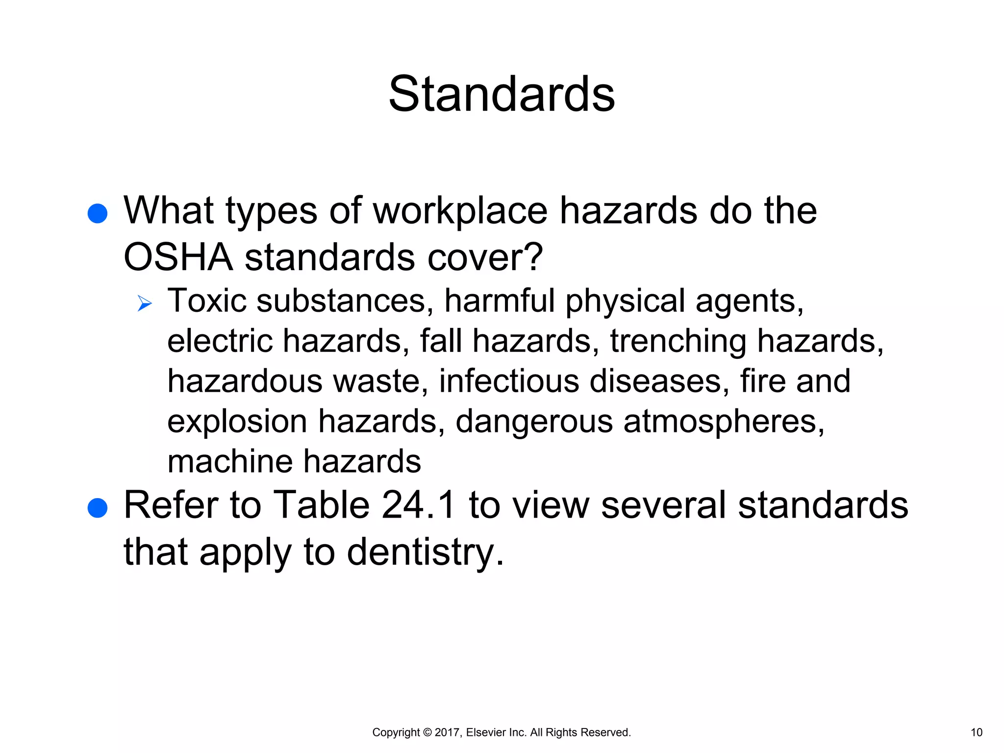 Chapter 24: Occupational Safety and Health Administration | PPTX