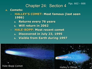 Chapter 24: Section 4 (Other Objects in our Solar System) | PPT