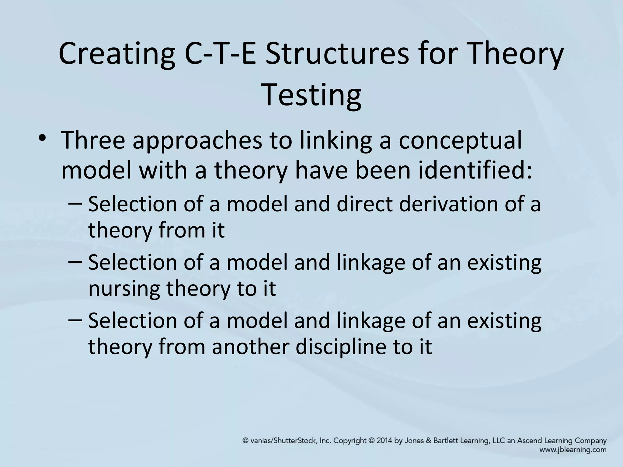 Chapter 24 theory testing and theory evaluation | PPT
