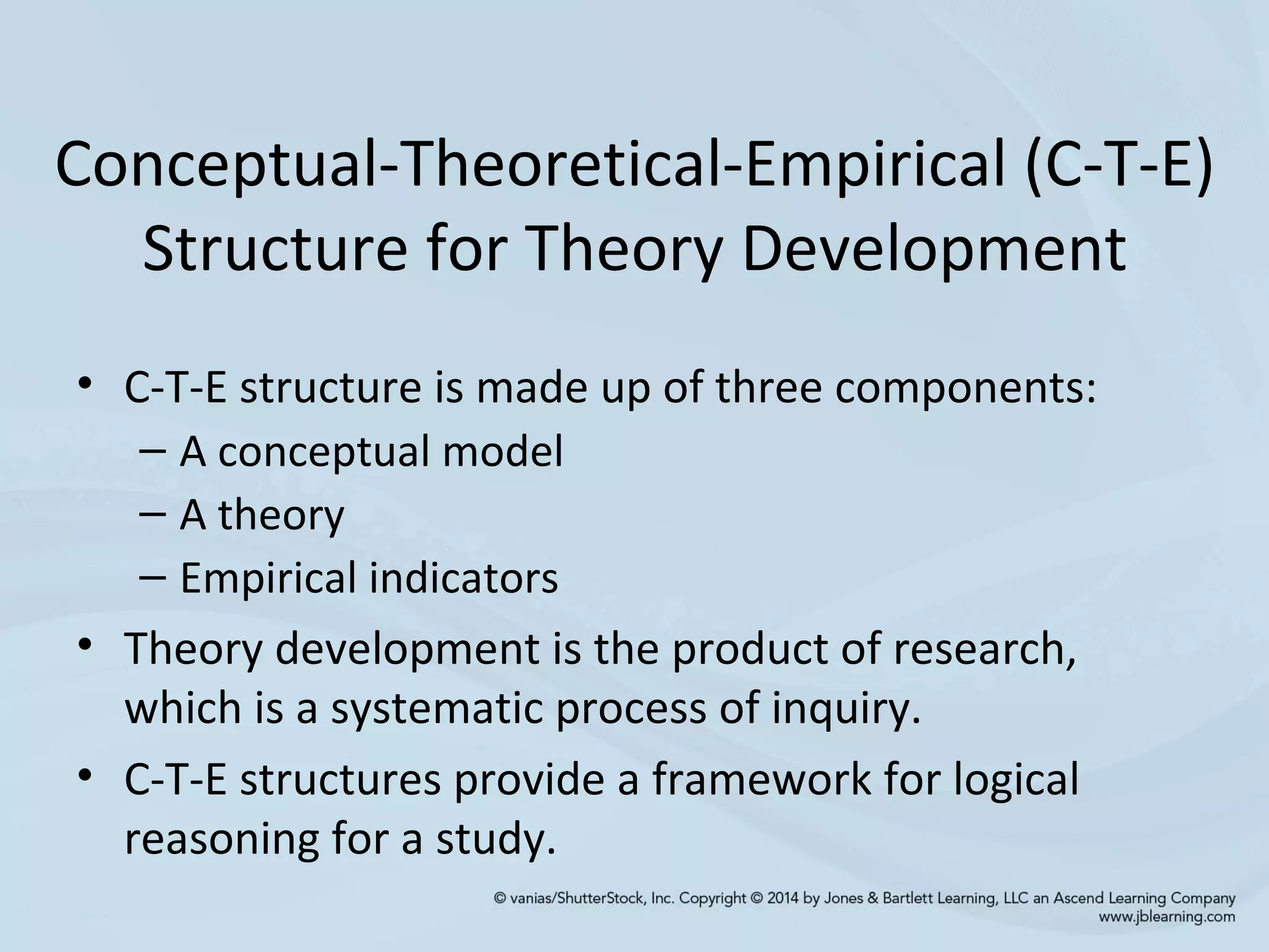 Chapter 24 Theory Testing And Theory Evaluation Ppt