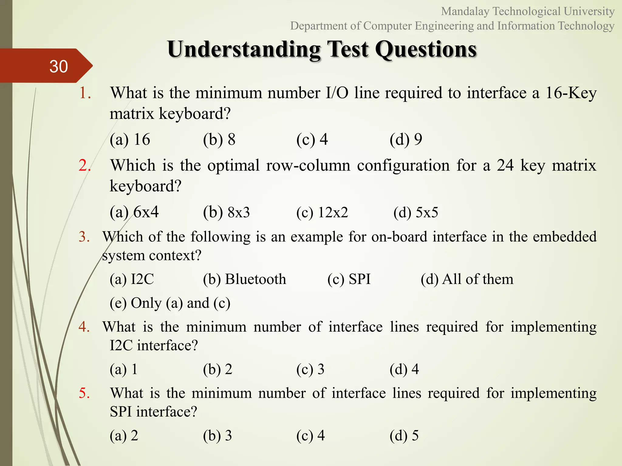Introduction to Embedded System: Chapter 2 (4th portion) | PPTX | Operating Systems | Computer ...
