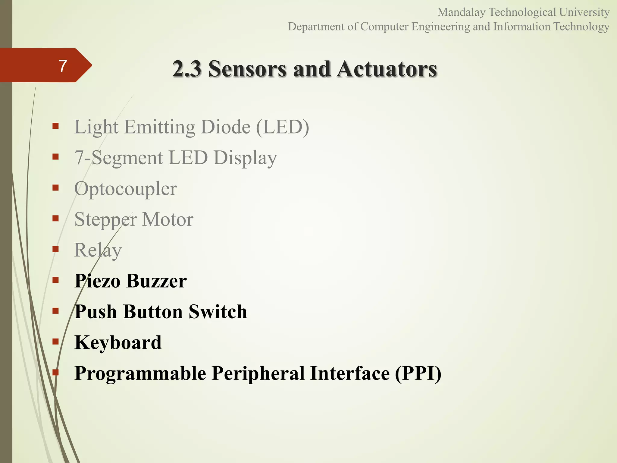 Introduction to Embedded System: Chapter 2 (4th portion) | PPTX | Operating Systems | Computer ...